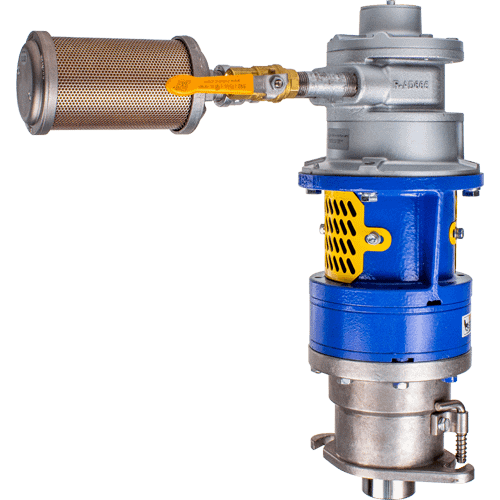 Air/Pneumatic Drive Units - TransMix Tote Agitator